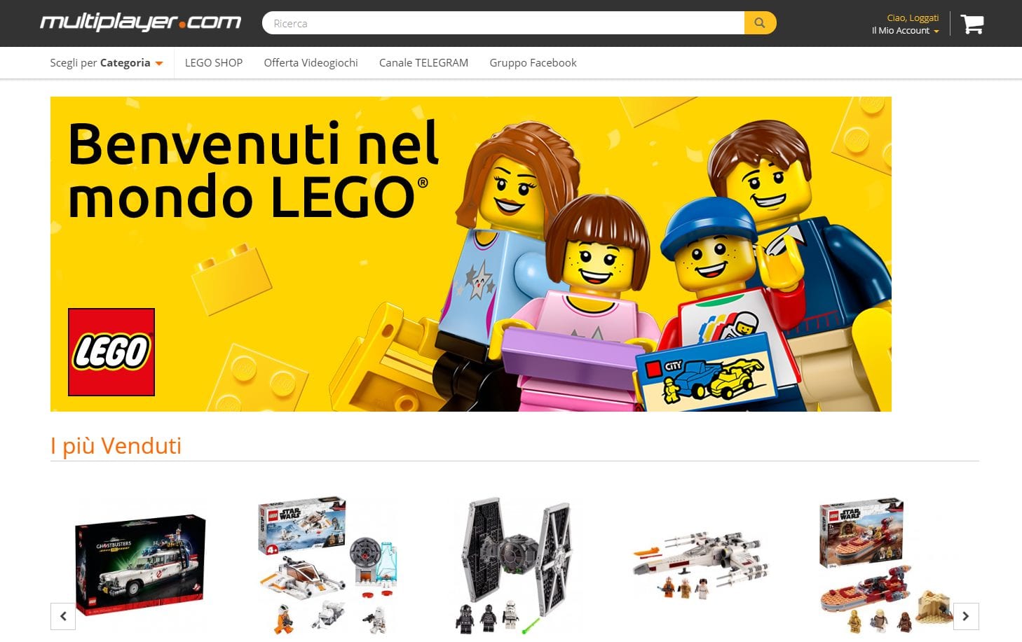 Multiplayer.com diventa store LEGO ufficiale | Lega Nerd